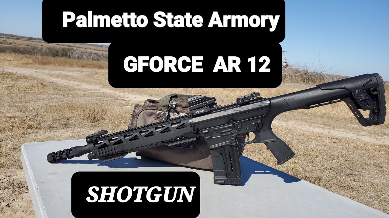 GFORCE AR 12 SHOTGUN from Palmetto State Armory - YouTube