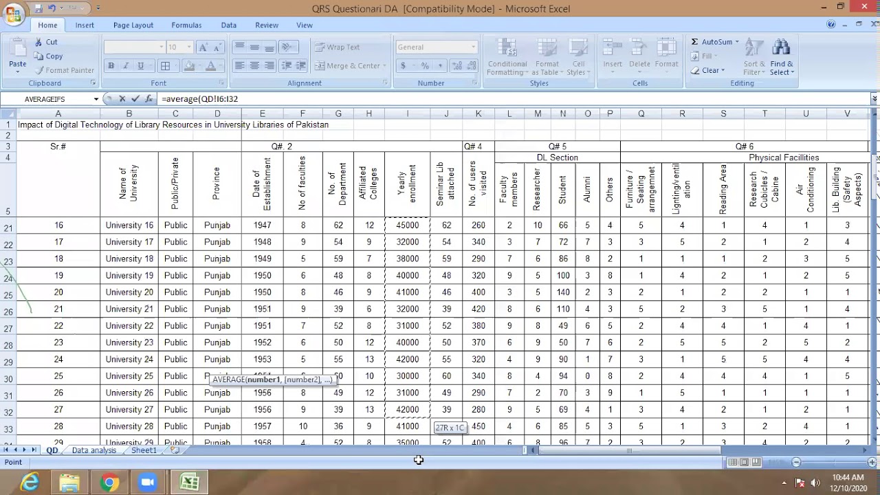 Data tabulation part 3 - YouTube