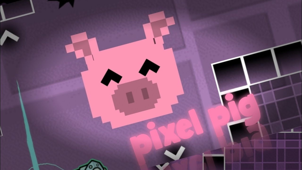 LAYOUT NO SONG [PIXEL PIG 🐷] ¡100%! GD (Pichóntemgames) - YouTube