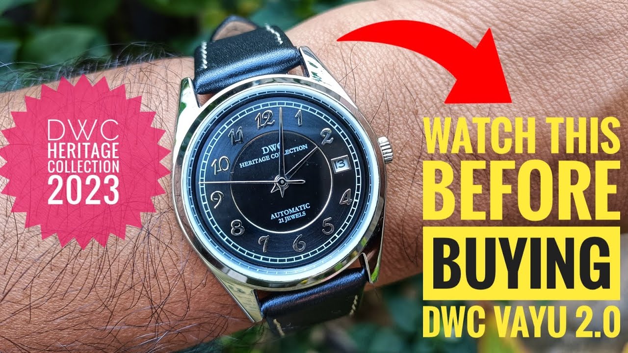 DWC Delhi watch company Heritage collection Black | DWC Vayu 2.0 Killer ...
