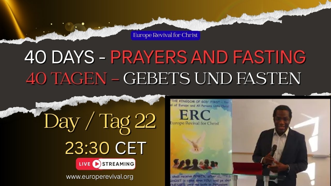Europe Revival for Christ is live - YouTube