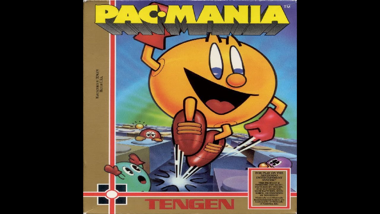 PAC-MANIA (Nintendo NES Gameplay Sample) - YouTube