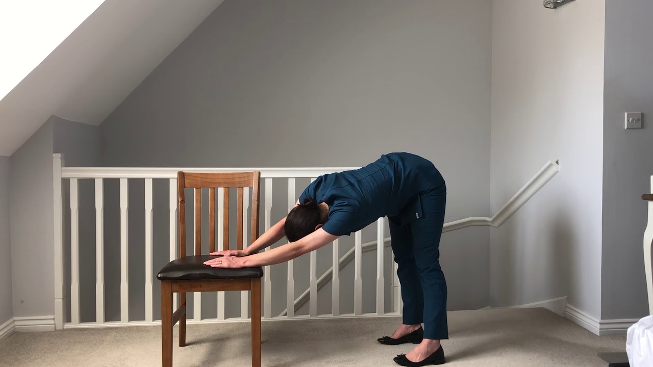 Thoracic Spine Stretch - YouTube