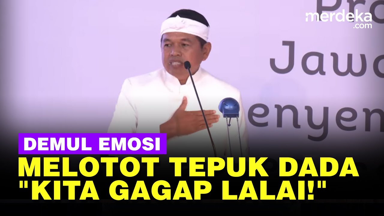 Dedi Mulyadi Emosi Sampai Tepuk Dada! Blak-blakan Parah Kemiskinan ...