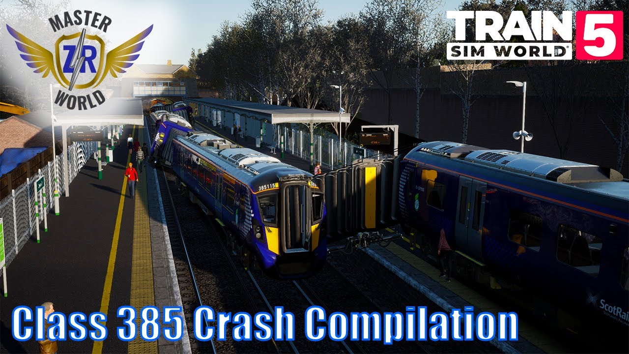 Class 385 Crash Compilation | Train Sim World 5 - YouTube