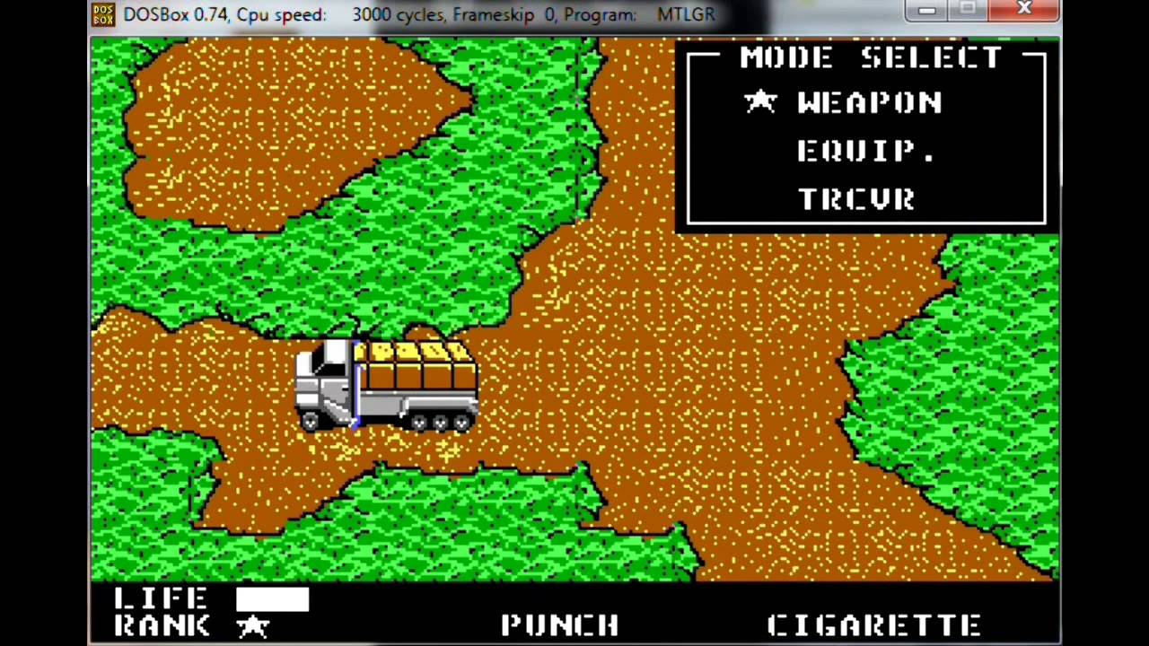 Original Metal Gear on MS-DOS - YouTube