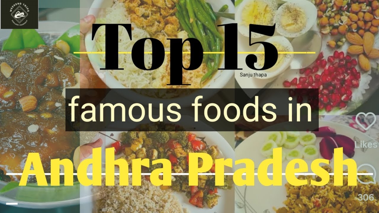 Famous foods in Andhra Pradesh - YouTube