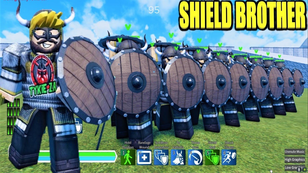 Roblox Warlords SHIELD BROTHER review - YouTube