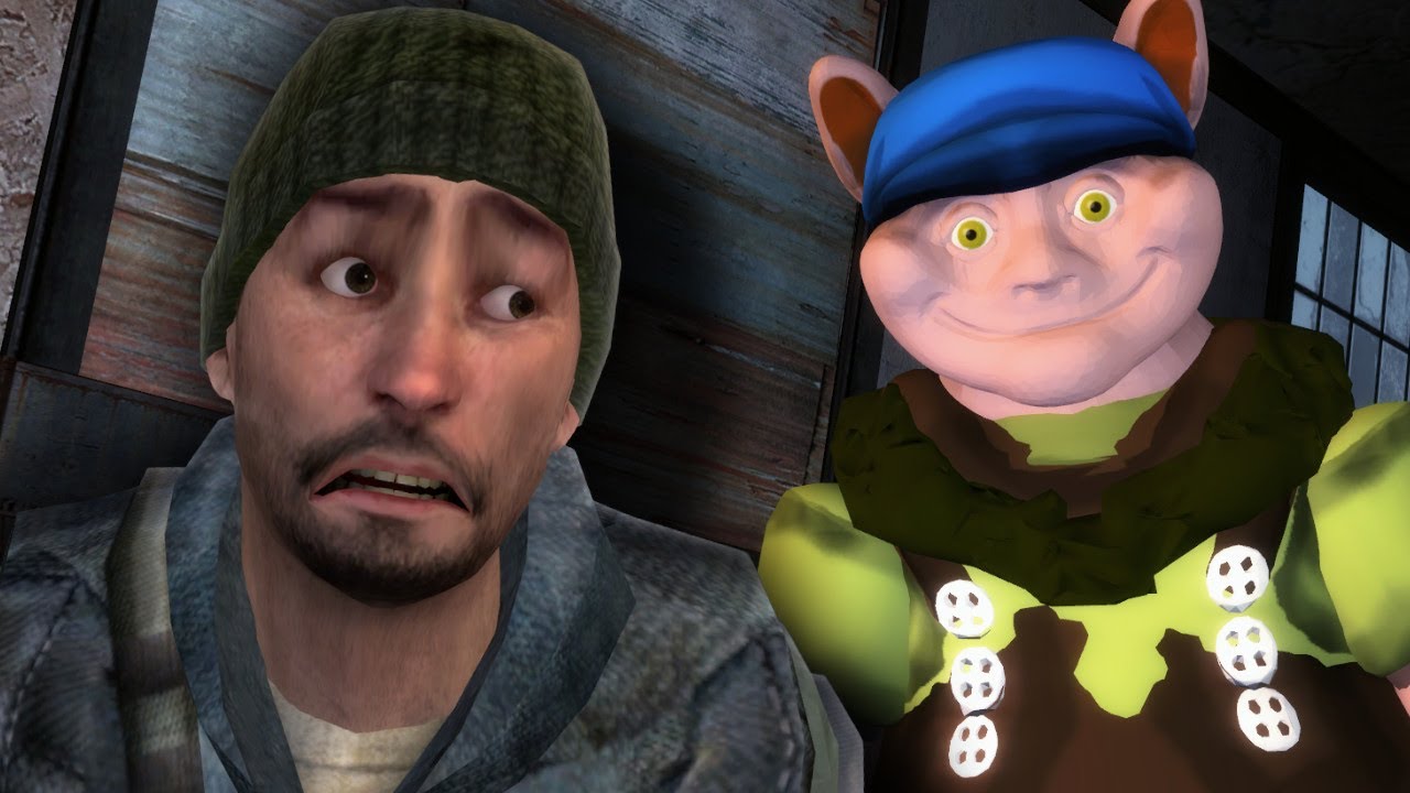 I'M BEING CHASED BY UNCLE SAMSONITE IN GARRY'S MOD! - YouTube