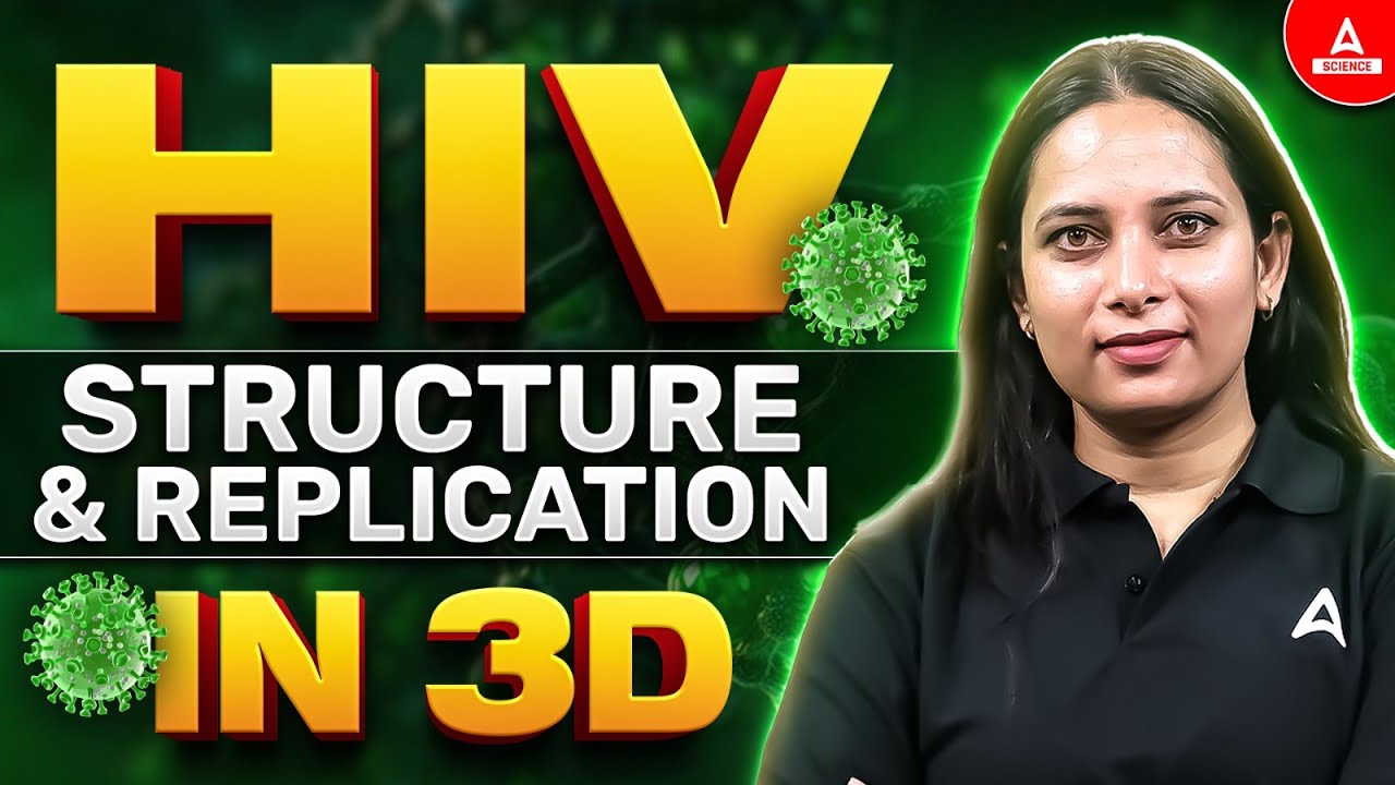 HIV Structure and Replication Explained in 3D! 🧬 Must Watch for Class ...