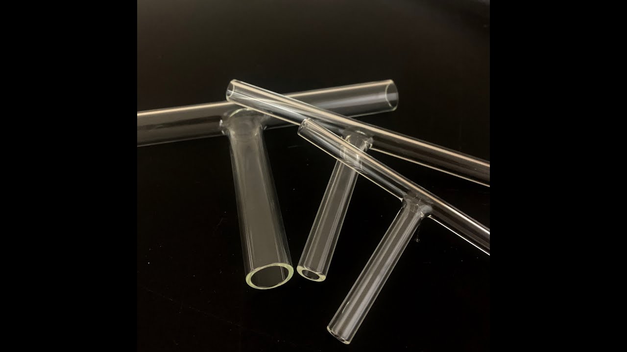 T shape connection tube - YouTube