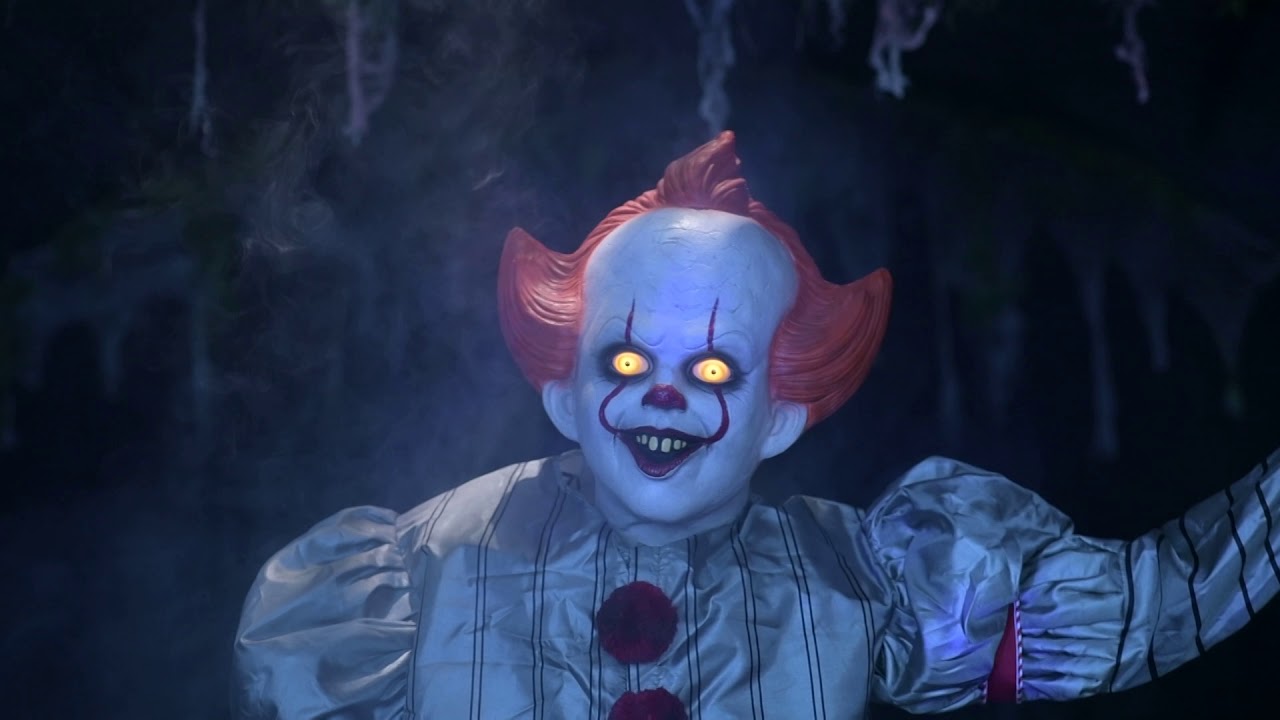 Animated Floating Pennywise - It Chapter 2 - YouTube