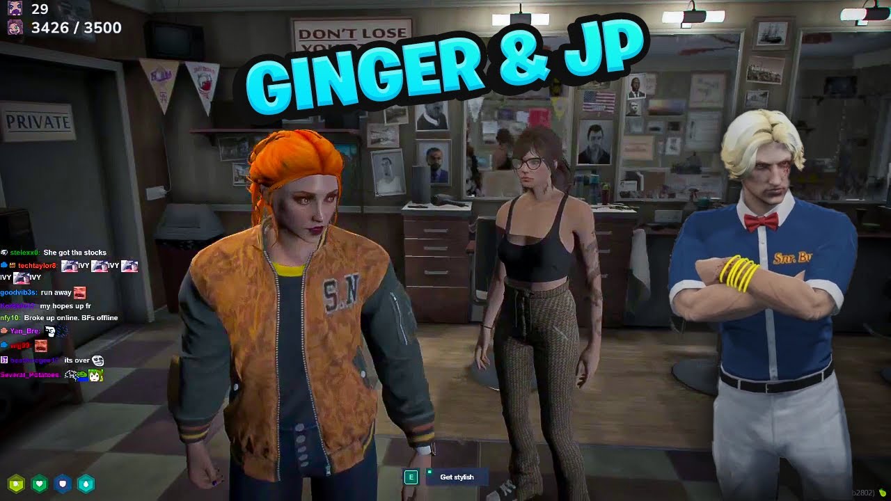 Ivy Asks Ginger If She's Still Dating JP | Nopixel 4.0 - YouTube