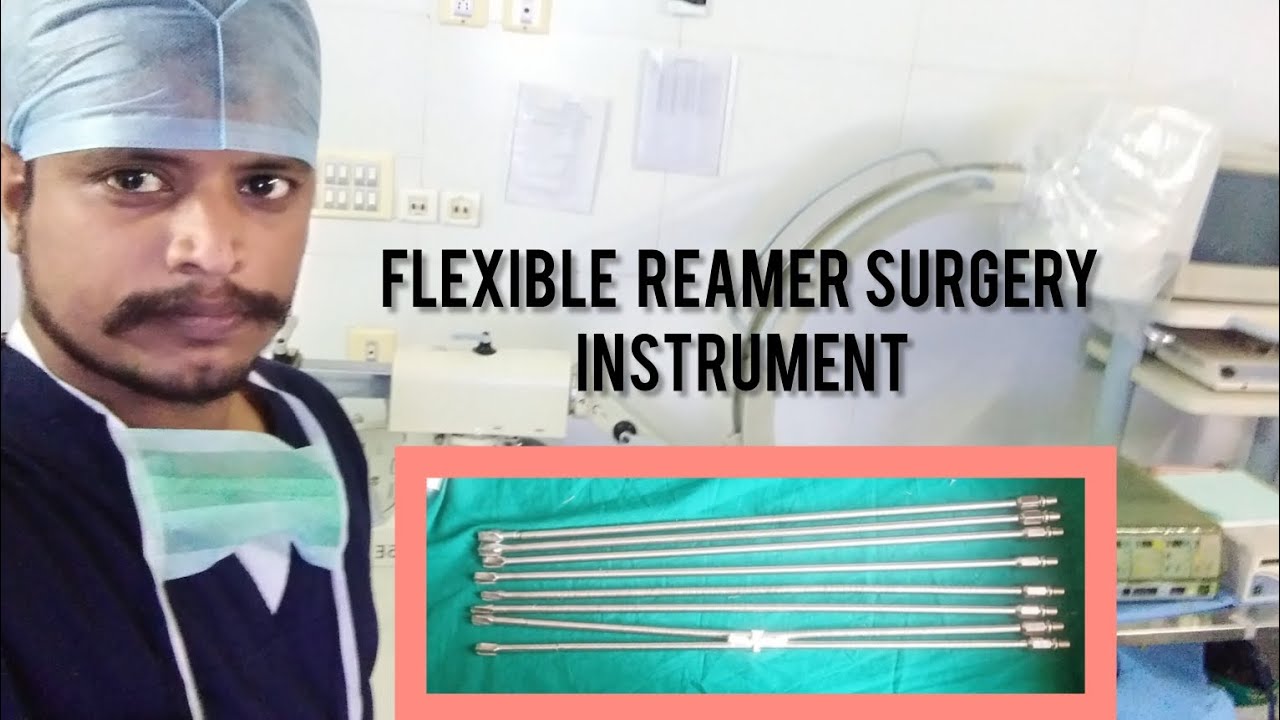 Flexible Reamer Instrument Set ortho surgery instuments - YouTube