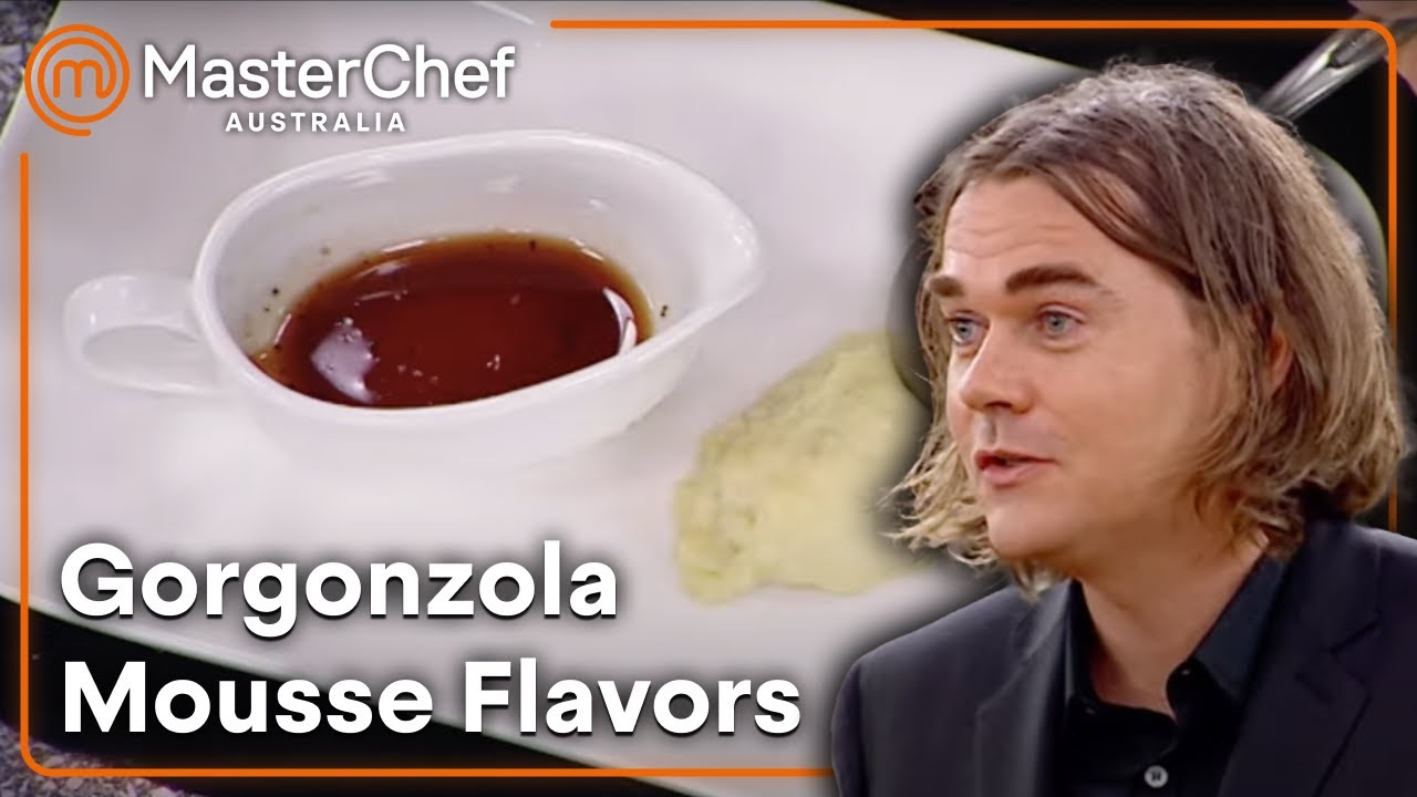Shannon Bennett's Gorgonzola Mousse! | MasterChef Australia | S02 E80 ...