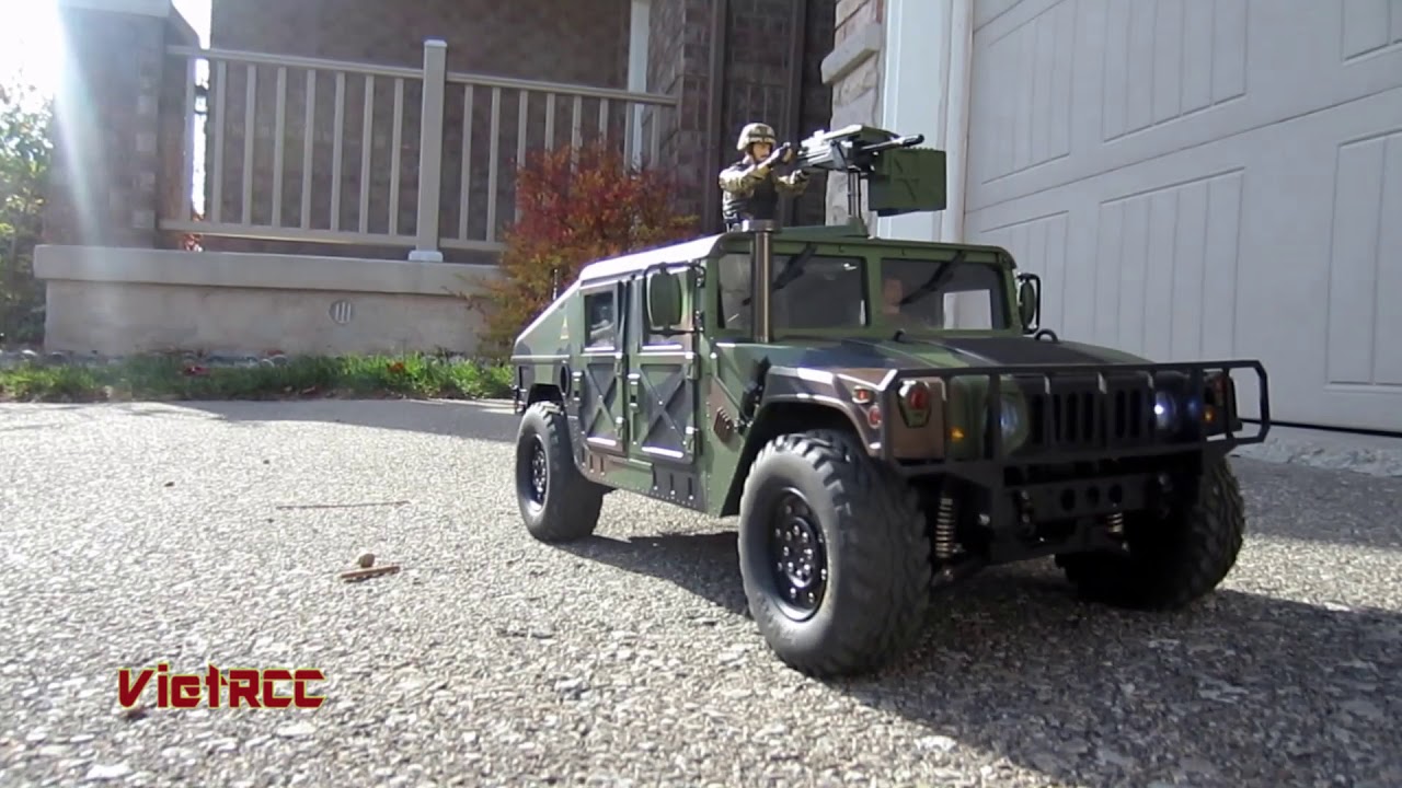 Test after install new sound and lights systems for basic Humvee model ...