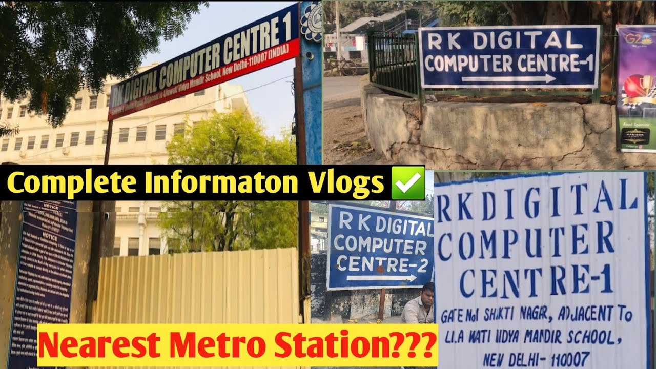 R K DIGITAL COMPUTER CENTRE NEW DELHI || COMPLETE INFORMATON VLOGS ️ ...