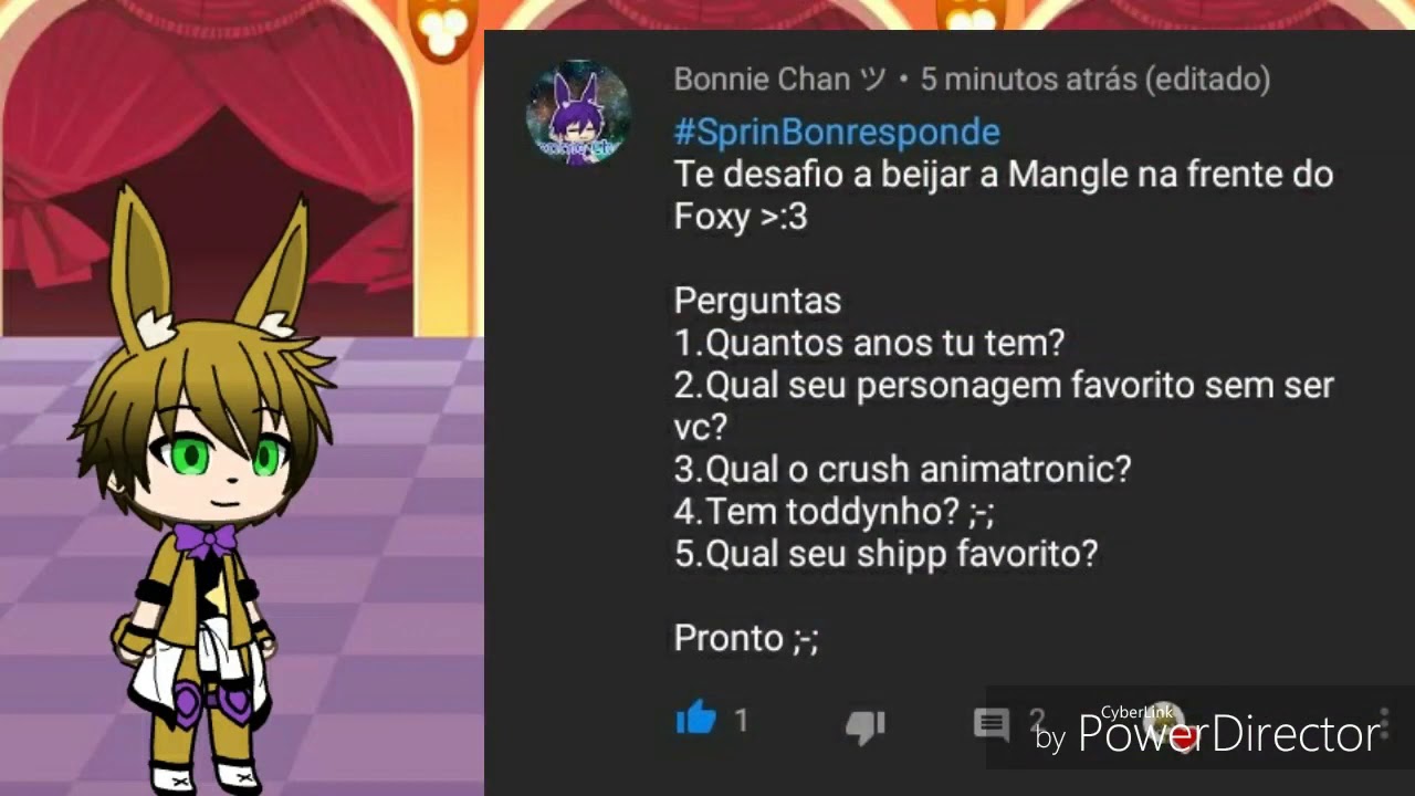 SPRINGBONNIE RESPONDE #1|Gacha life - YouTube