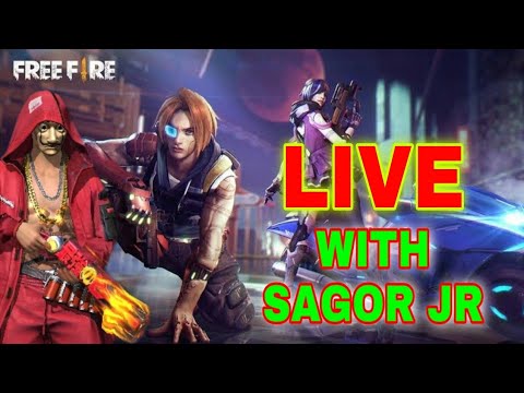 free fire live with gaming sagor jr - YouTube