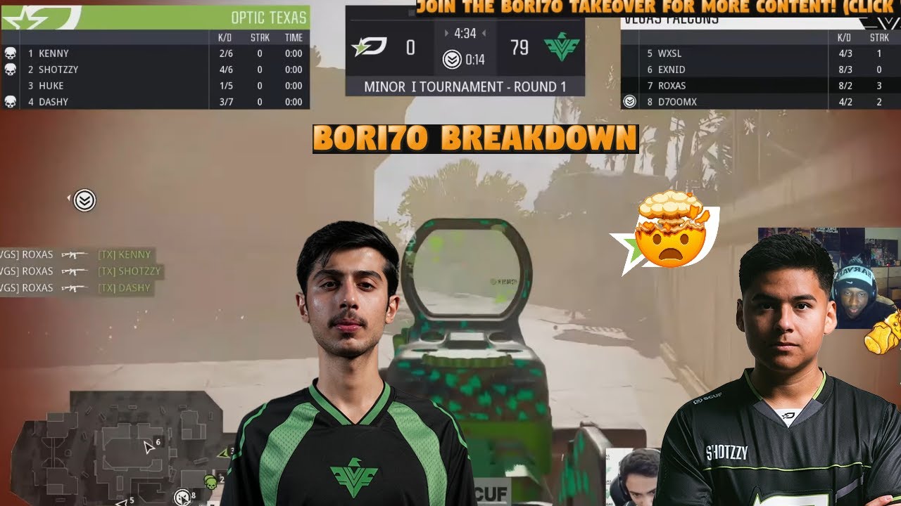 The Good & Bad of Vegas Falcons VAULT HP vs OpTic Texas (FULL MAP ...