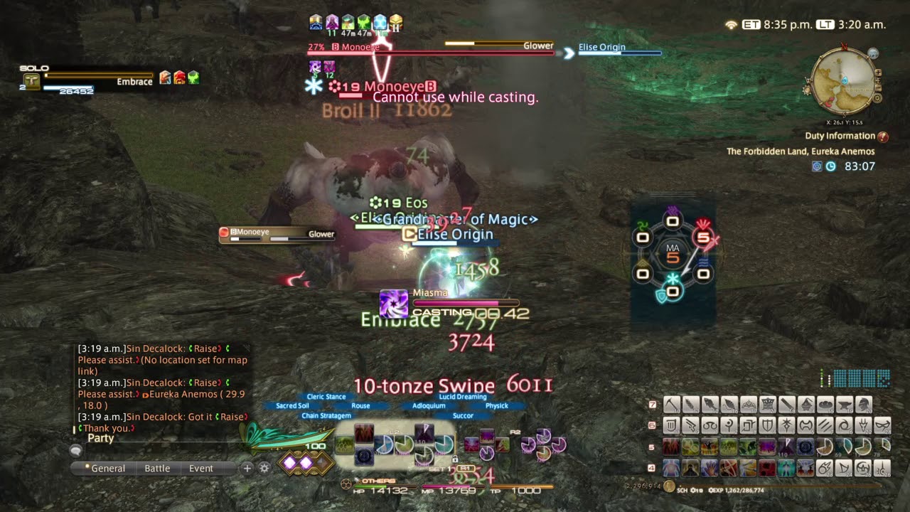 [FINAL FANTASY XIV: Stormblood Patch 4.5] Eureka Anemos: Ice Element ...