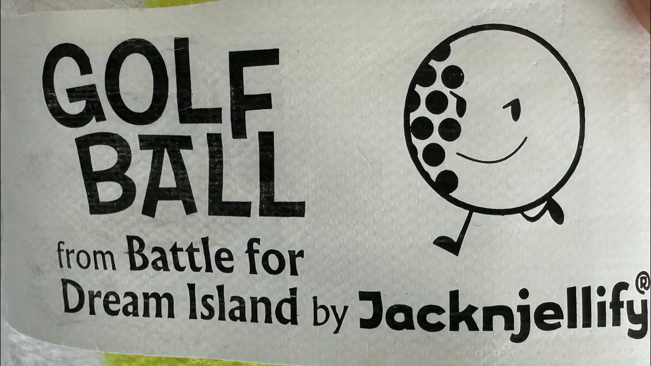 BFDI Golf Ball plush review - YouTube
