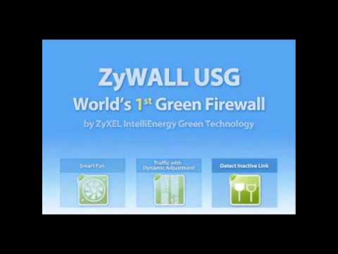 ZyXEL ZyWALL USG 50, 20, 20W Firewall Introduction - YouTube