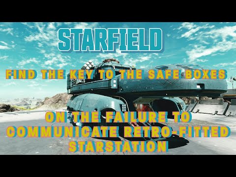 Starfield Failure to Communicate Key to Safe Boxes #shorts - YouTube