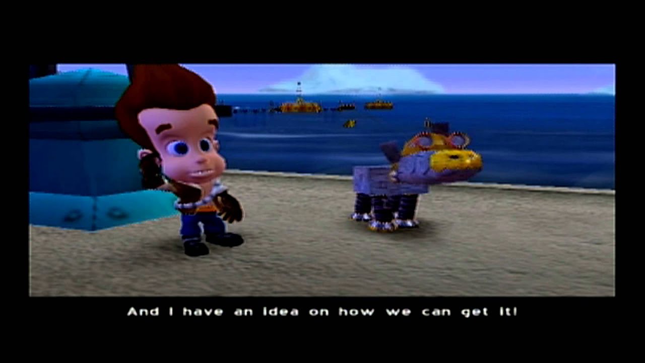 Let's Play Jimmy Neutron Jet Fusion #10: Fishing and Jet-Skiing - YouTube