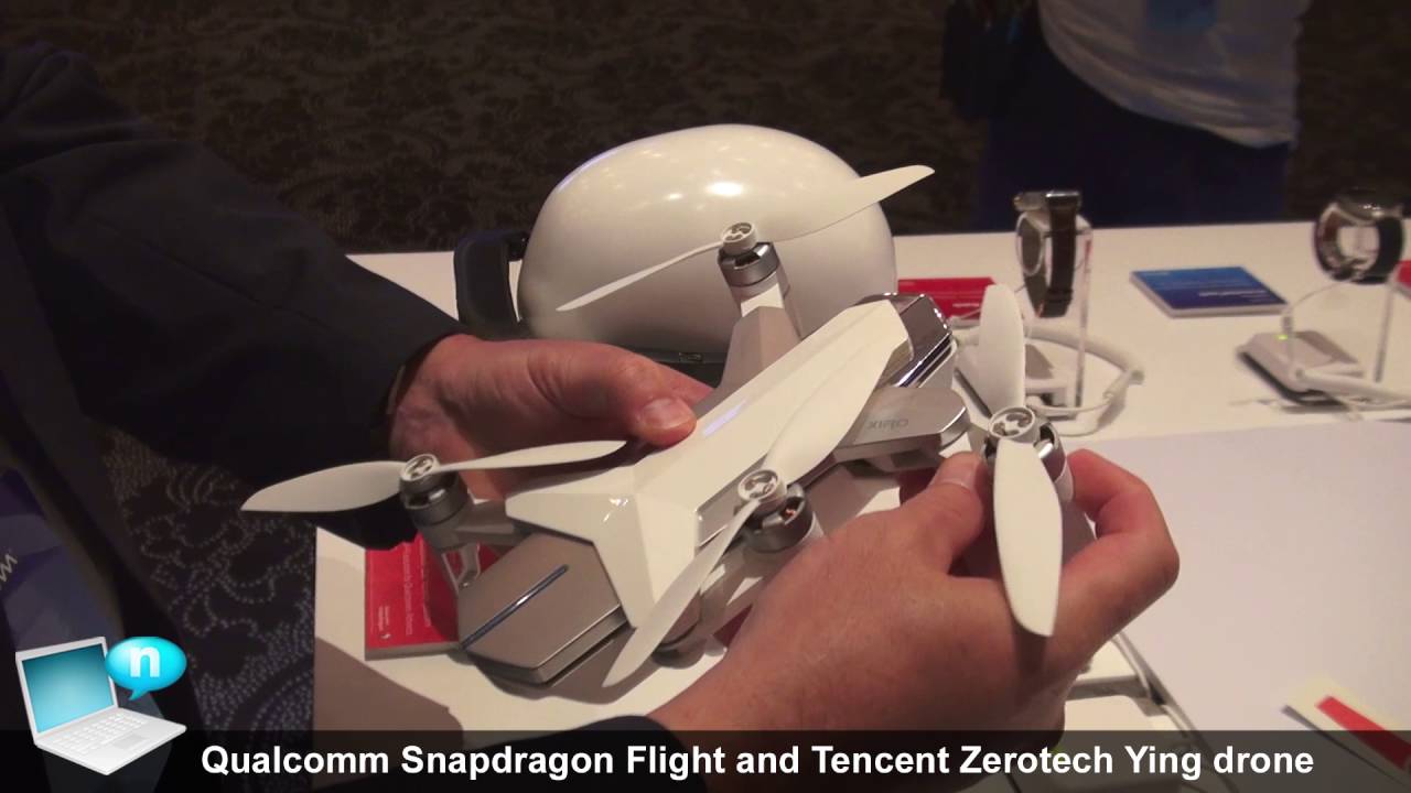 Qualcomm Snapdragon Flight and Tencent Zerotech Ying drone - YouTube