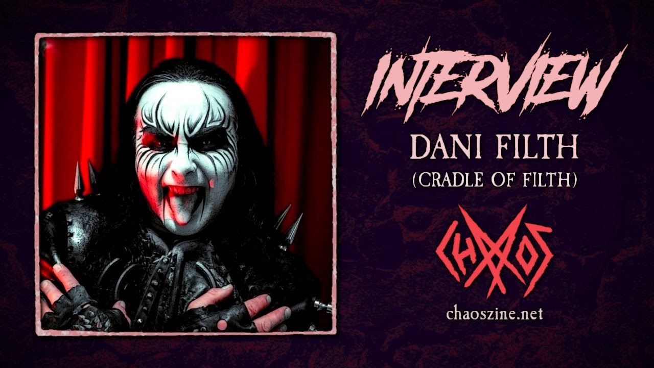 Dani Filth shares his love for horror and discusses upcoming "The ...