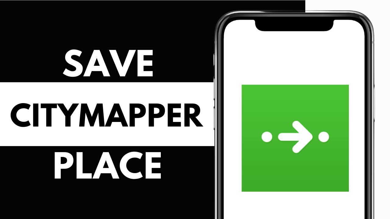 How do i Save Place on Citymapper? - YouTube