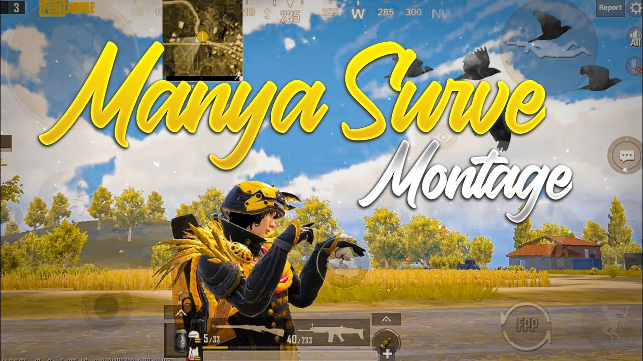 MANYA SURVE - SHOOTOUT AT WADALA | Pubg Montage - YouTube