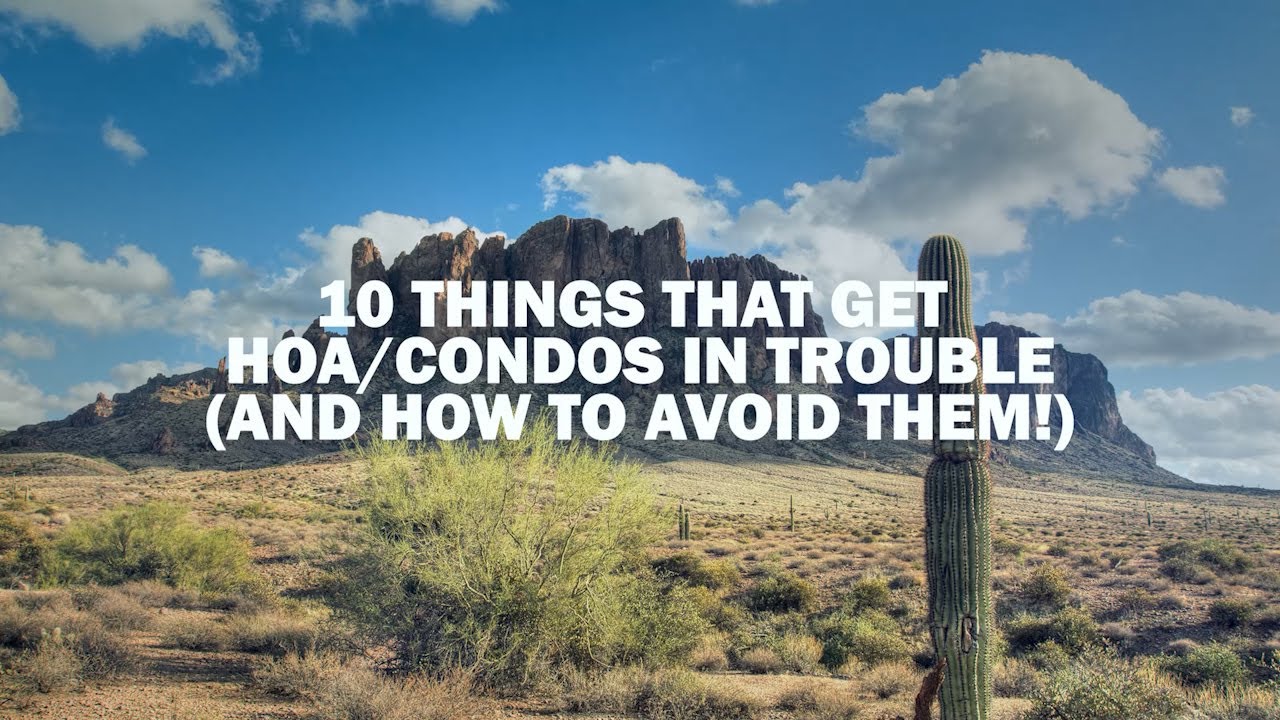 10 Things That Get HOA/Condos In Trouble (And How To Avoid those ...