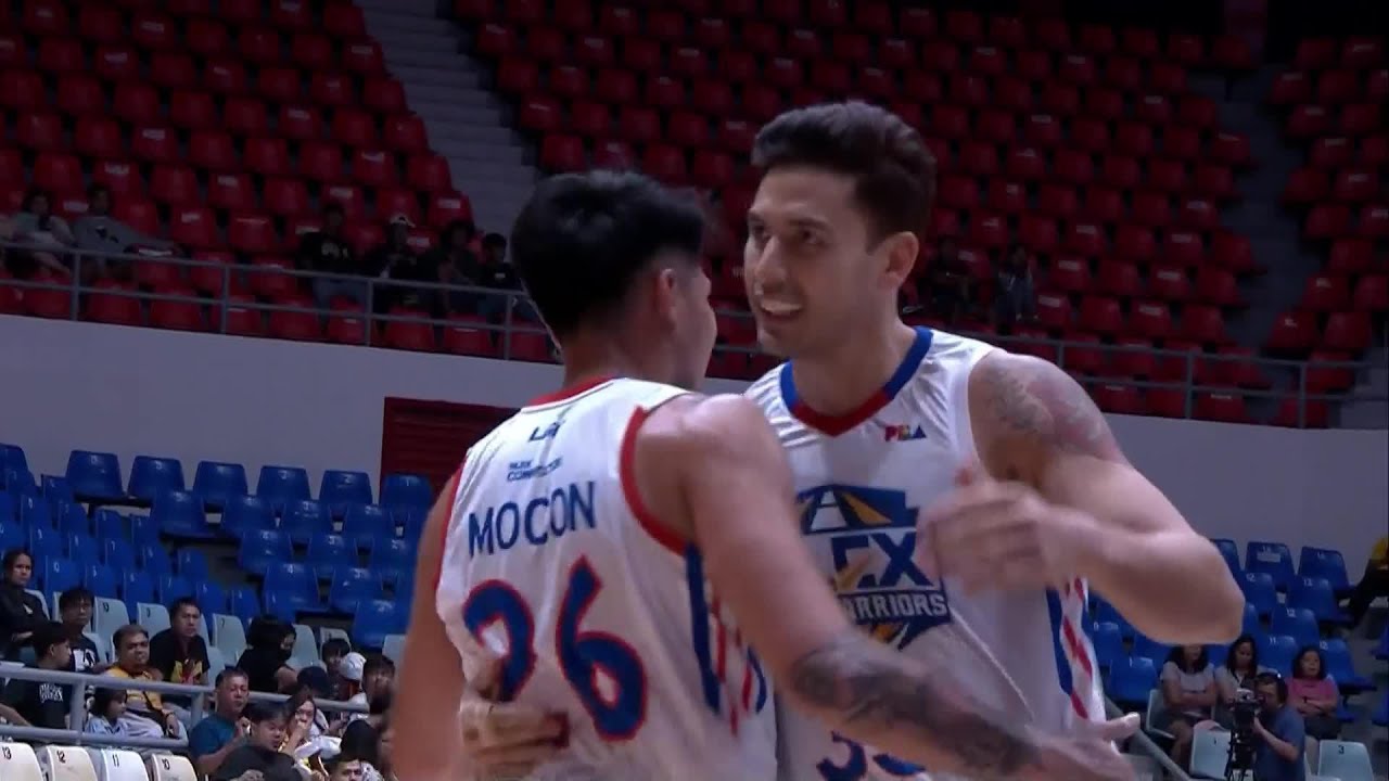 Adrian Nocum, Javee Mocon TRADE BASKETS in RoS-NLEX game | PBA SEASON ...