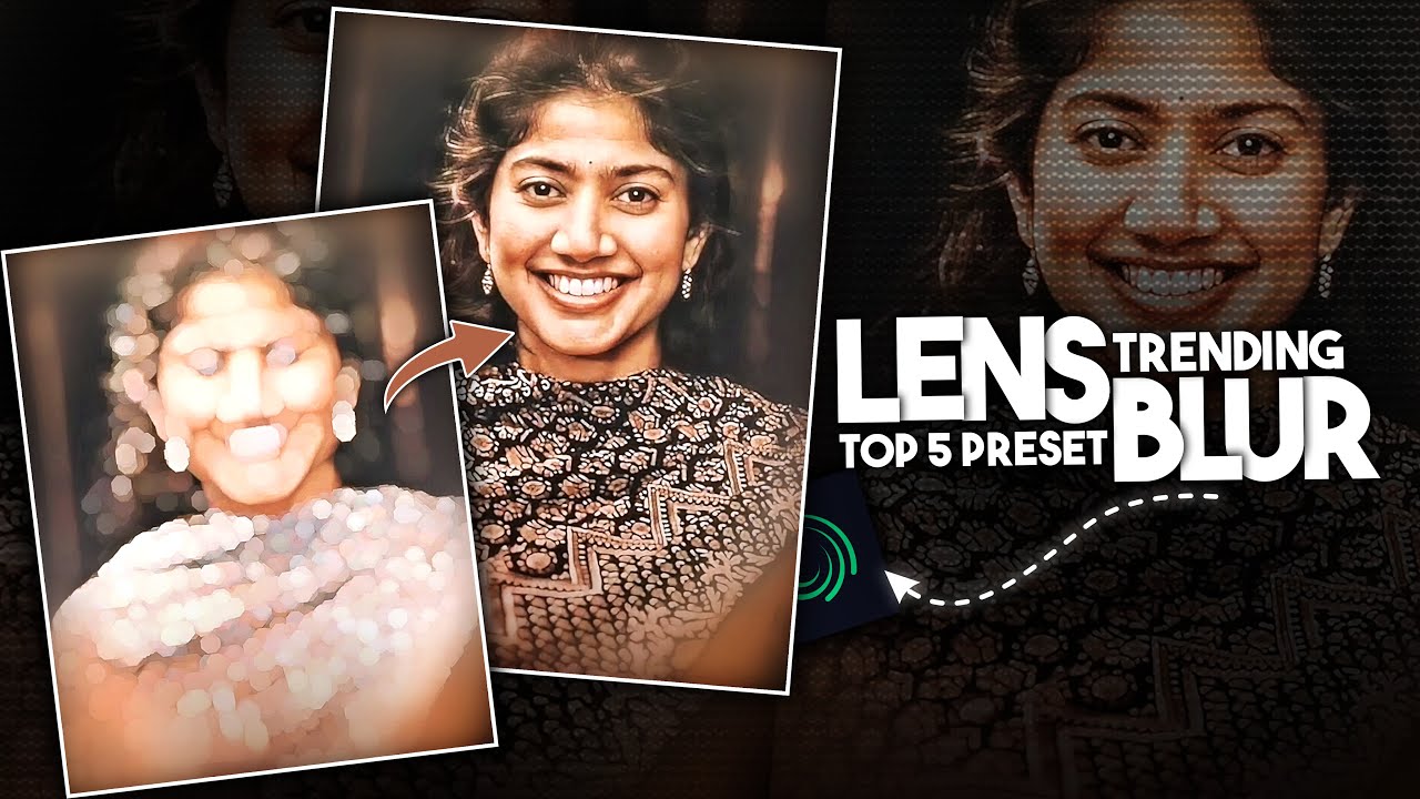 BEST 5 Lense Blur Effect Preset | alight motion video editing Tamil ...