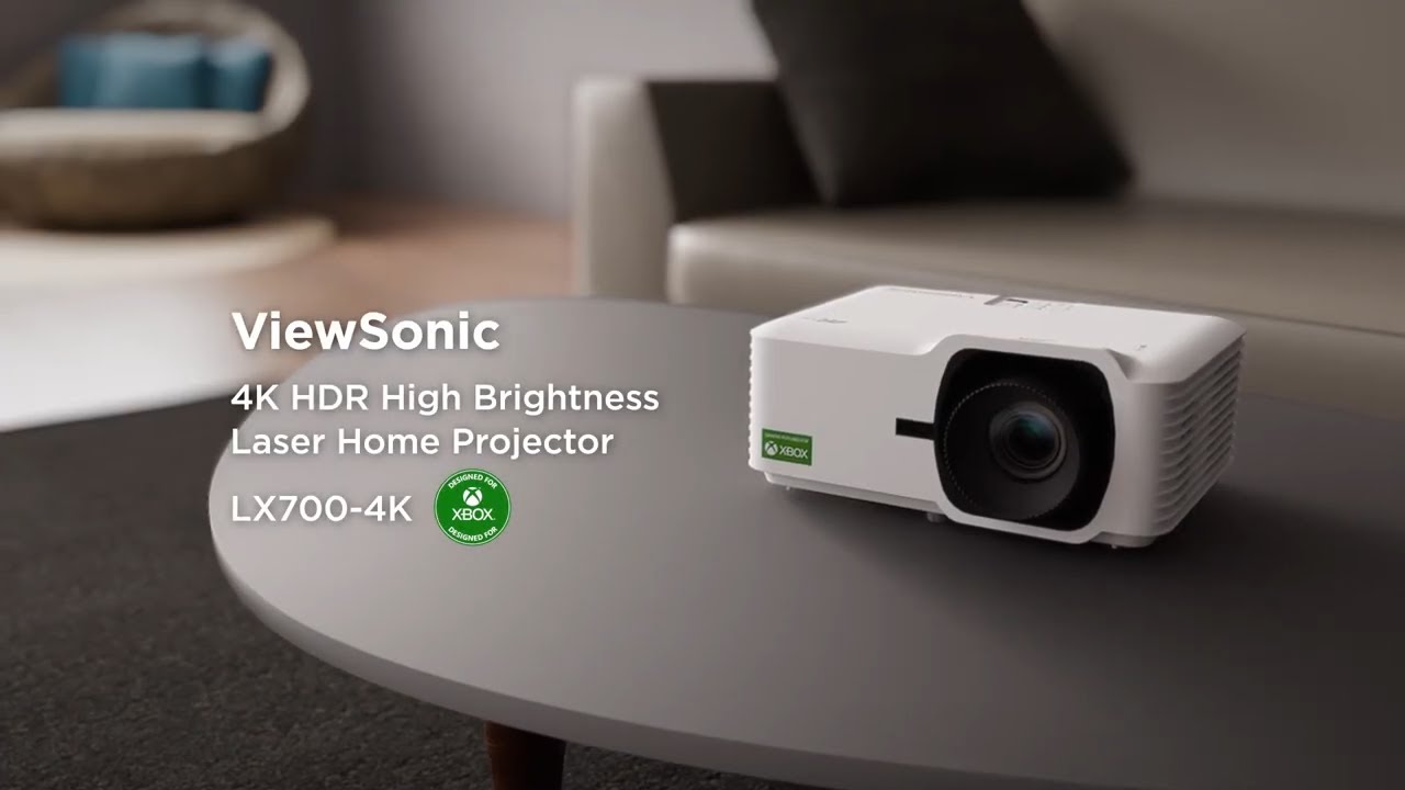 ViewSonic LX700-4K | 4K HDR High Brightness Laser Home Projector ...