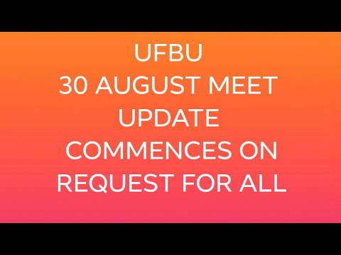 UFBU - TODAY MEET - COMMENCES FINALLY AT 6:30 P.M - YouTube