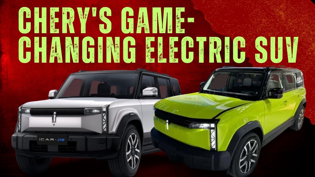 iCar 03 Overview Chery's First Hardcore SUV Unveiled - YouTube