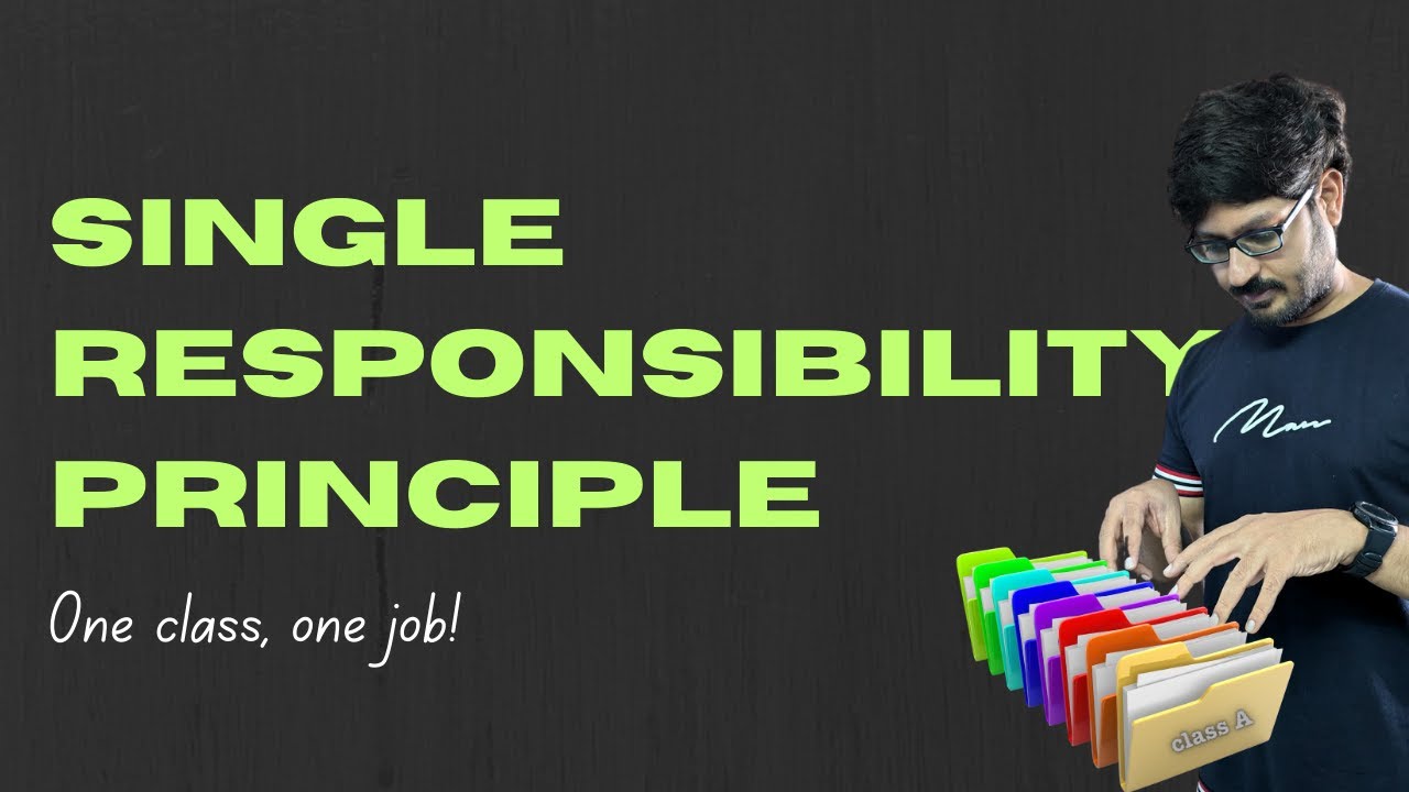Single Responsibility Principle | SOLID Explained with Fun Code ...