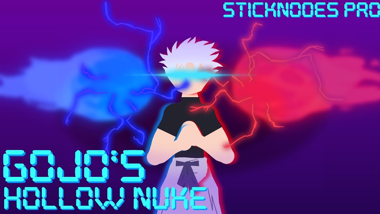 Gojo's hollow nuke | sticknodes pro (!not Jujutsu shenanigans!) - YouTube