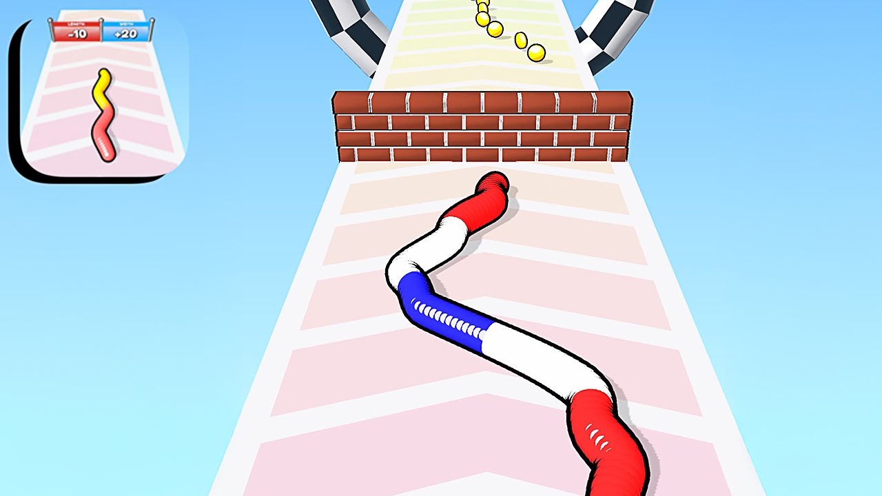 Gummy Worm Go! - All Levels Gameplay Android,ios (Part 29) - YouTube