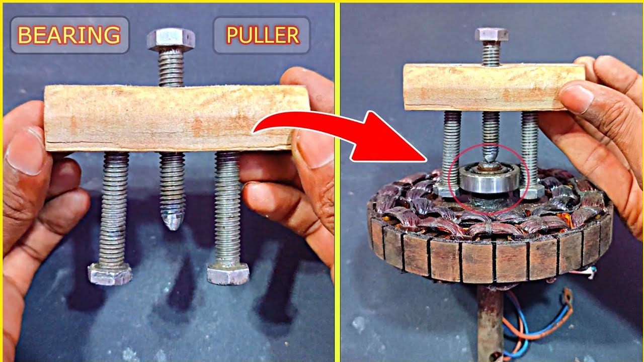 How To Make Bearing Puller Diy | बियरिंग पुलर DIY कैसे बनाएं | Mr ...