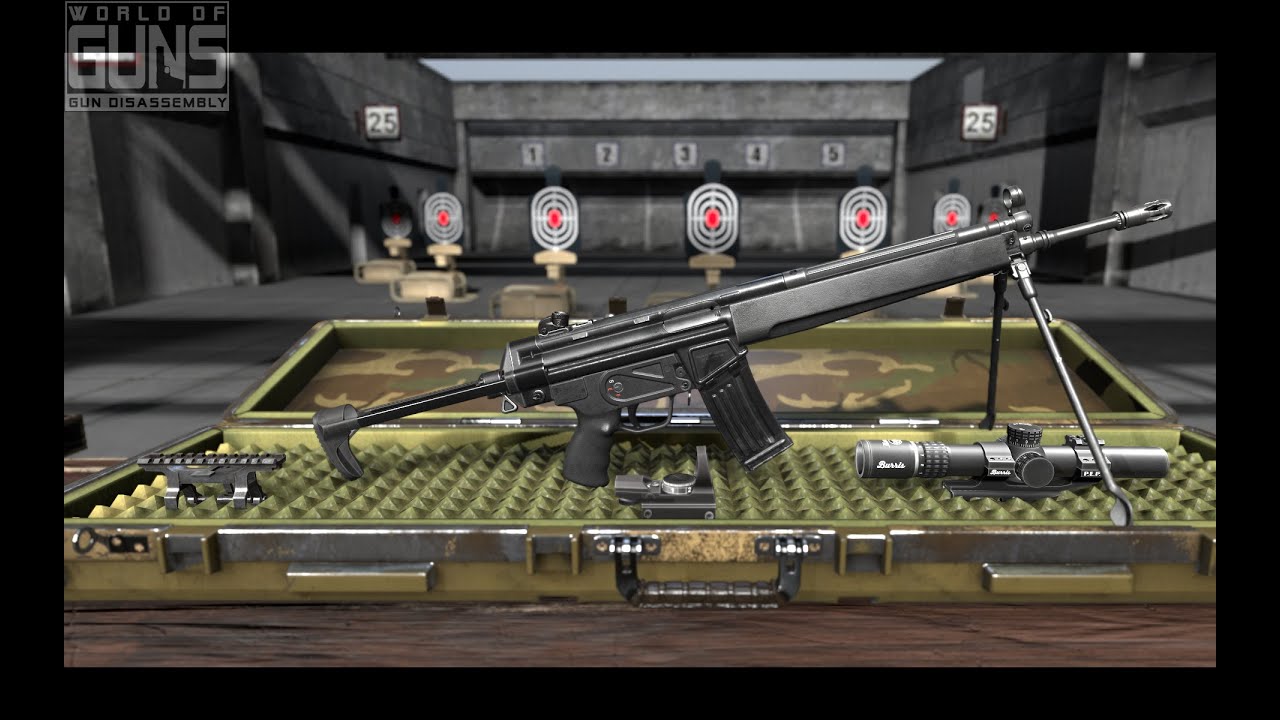 Heckler & Koch HK 33 (operation) - YouTube