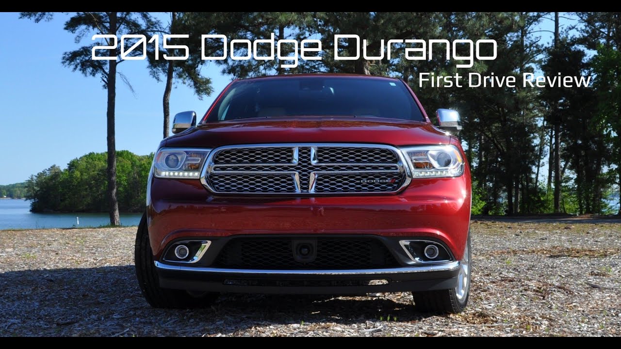 2015 Dodge Durango Citadel 3.6L AWD - 4K Road Test Review - YouTube