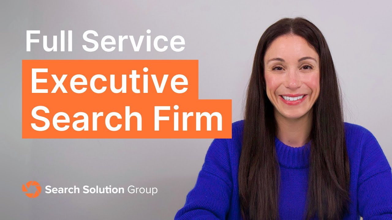 Executive Search Recruitment Firm - Search Solution Group - YouTube