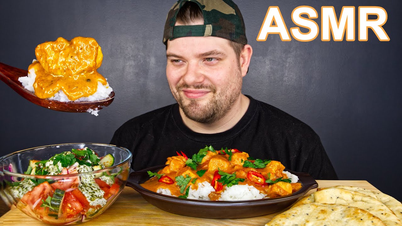 ASMR GOA FISH CURRY MUKBANG | DAVE KAY ASMR - YouTube