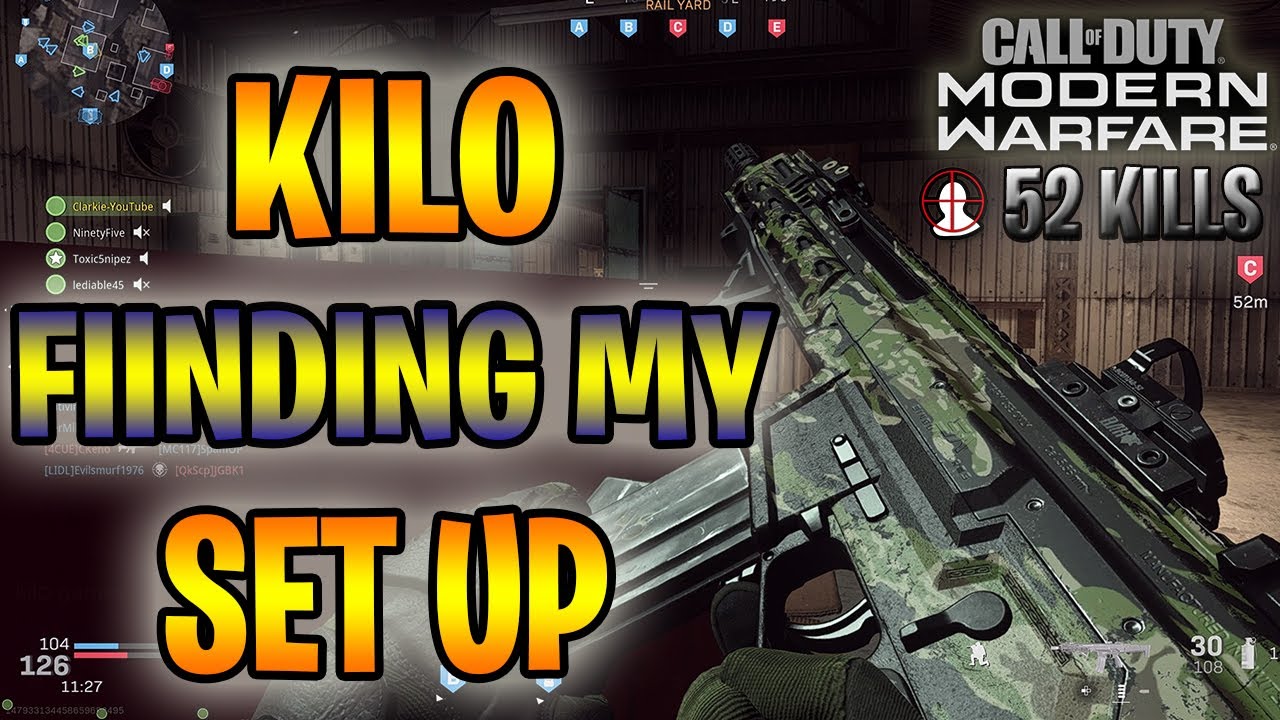 Modern Warfare - Finding My KILO SET UP... 52 kill Gameplay (Ps4 Pro ...