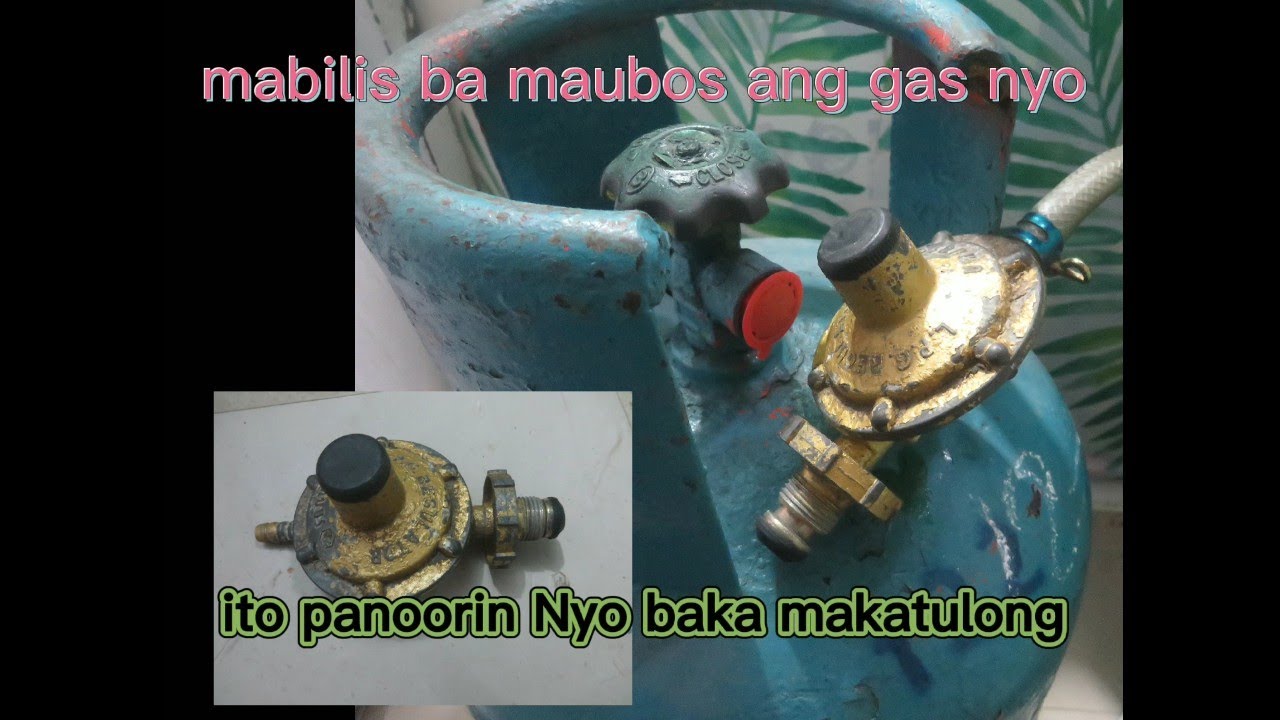 paano ayusin ang regulator ng gasol m gas - YouTube