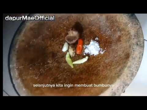 cara membuat lotek dengan mudah - YouTube
